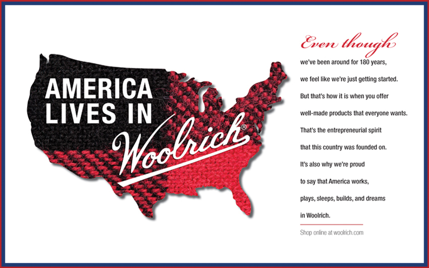Timothy Stapleton: Creative Director › Woolrich - "America Lives in ...